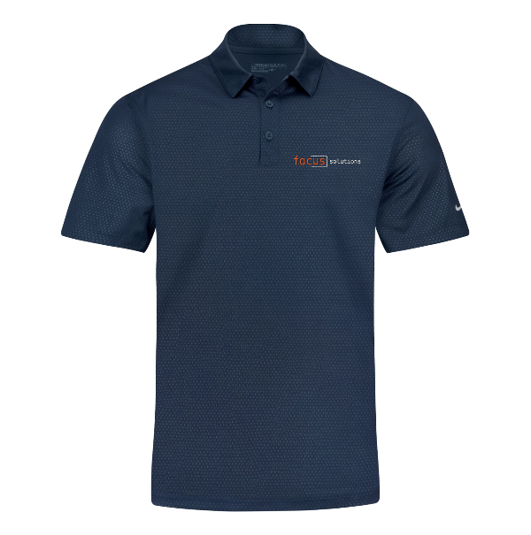 Focus Nike Dry Fit Tri-Blade Golf Polo - Focus Solutions